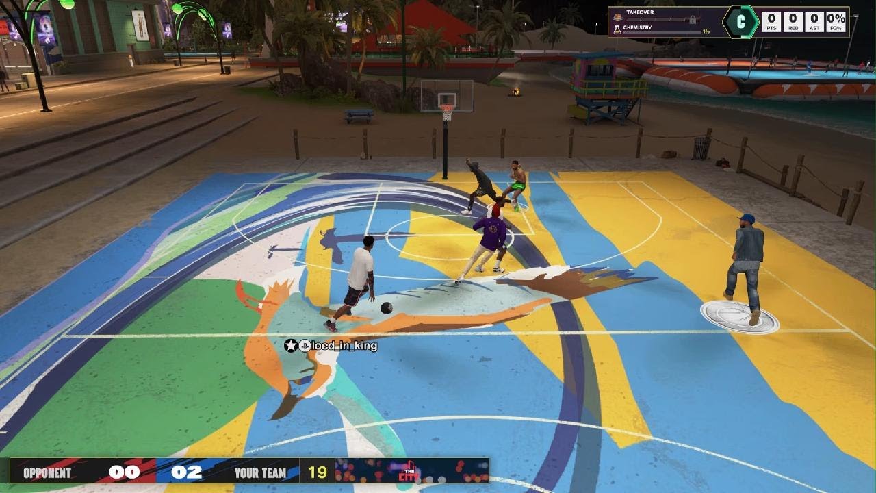 NBA 2K25 3v3 game 1 - YouTube