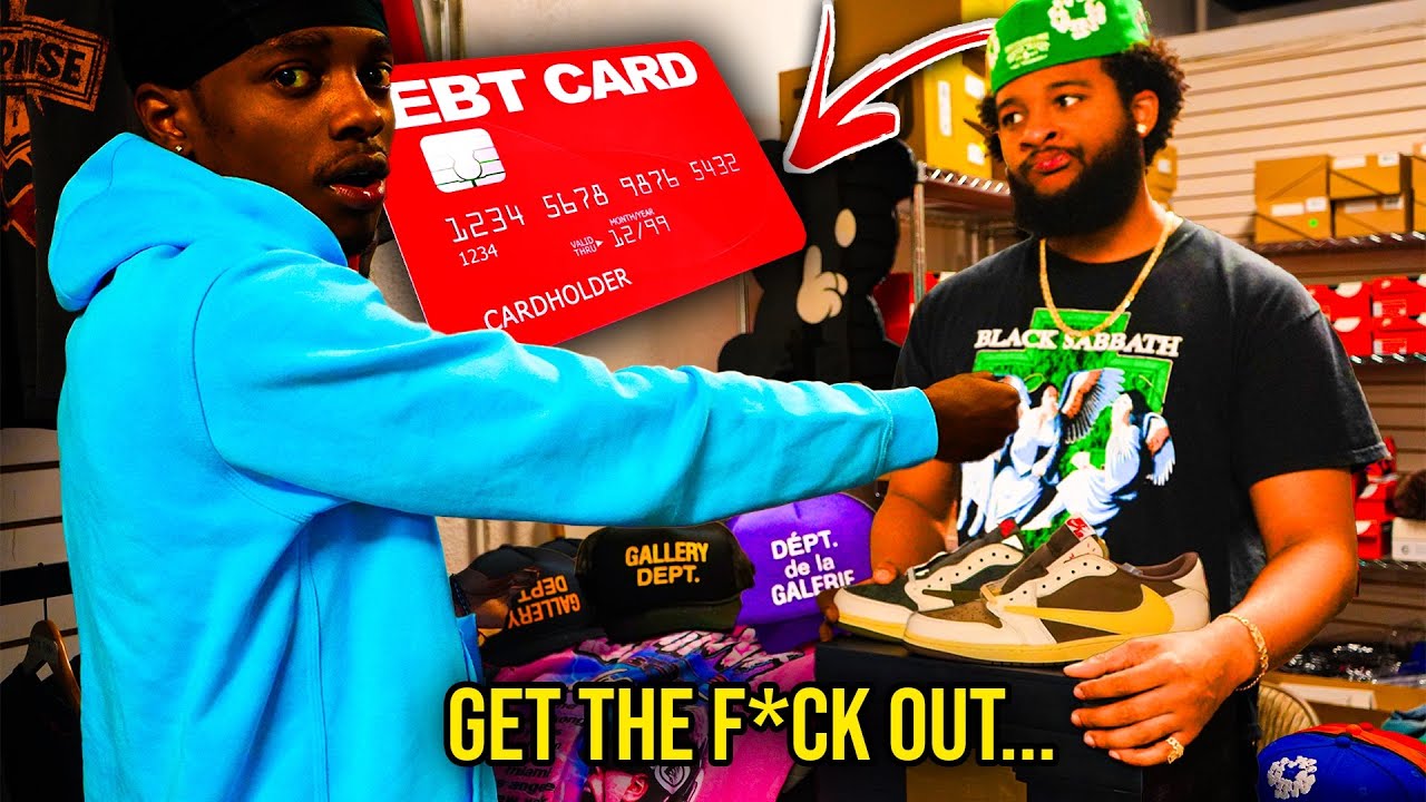Buying Designer With A EBT Card! *FUNNY* - YouTube