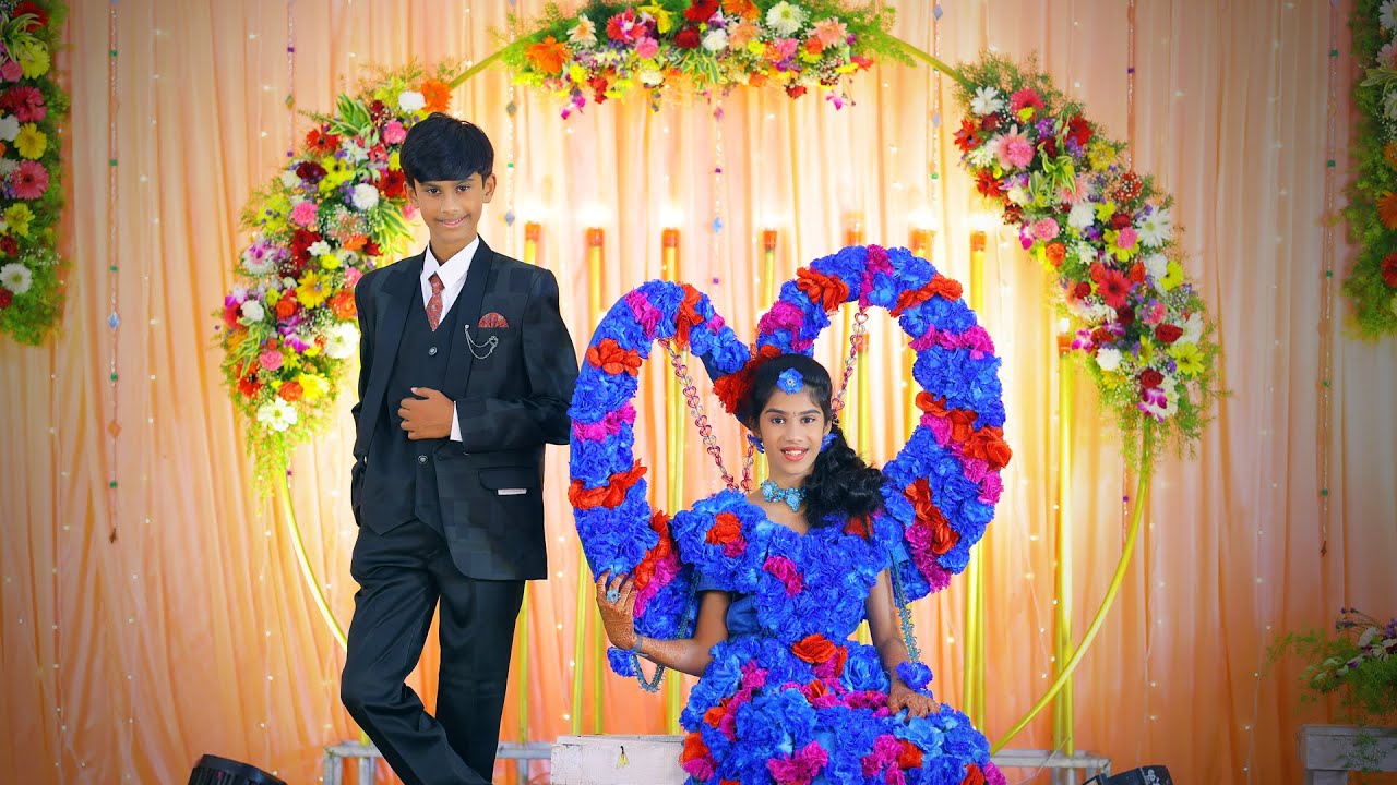 Adhrith SaiNaga Vutukuri Dhoti Ceremony+Niharika Saanvi Vutukuri Half ...