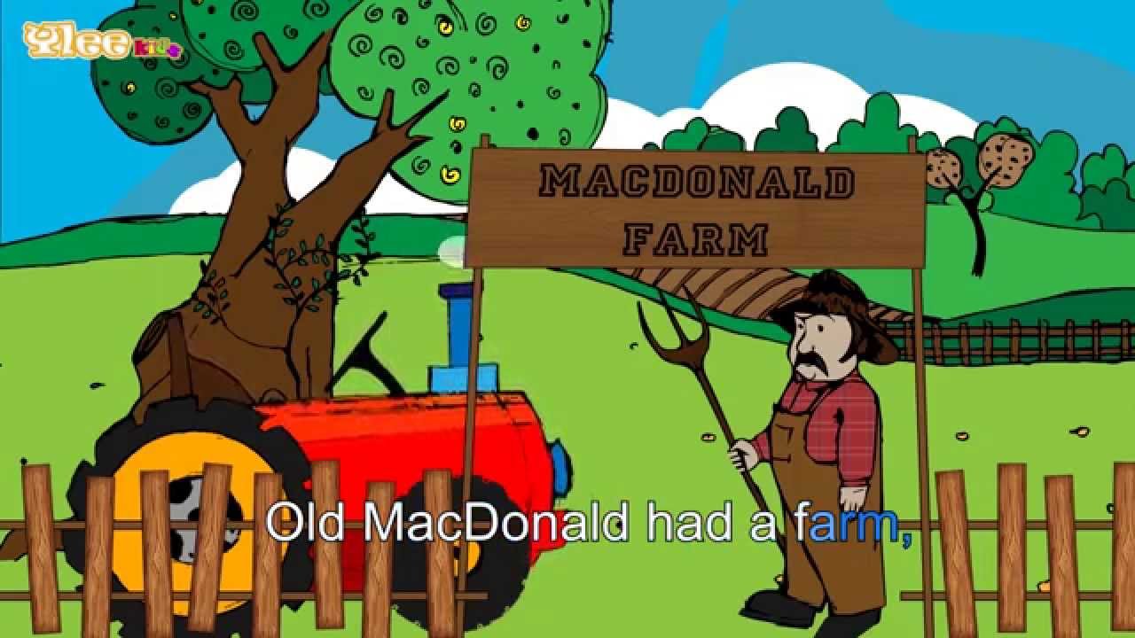 Old MacDonald had a Farm - Karaoke Version (Sing Alone) Yleekids song ...