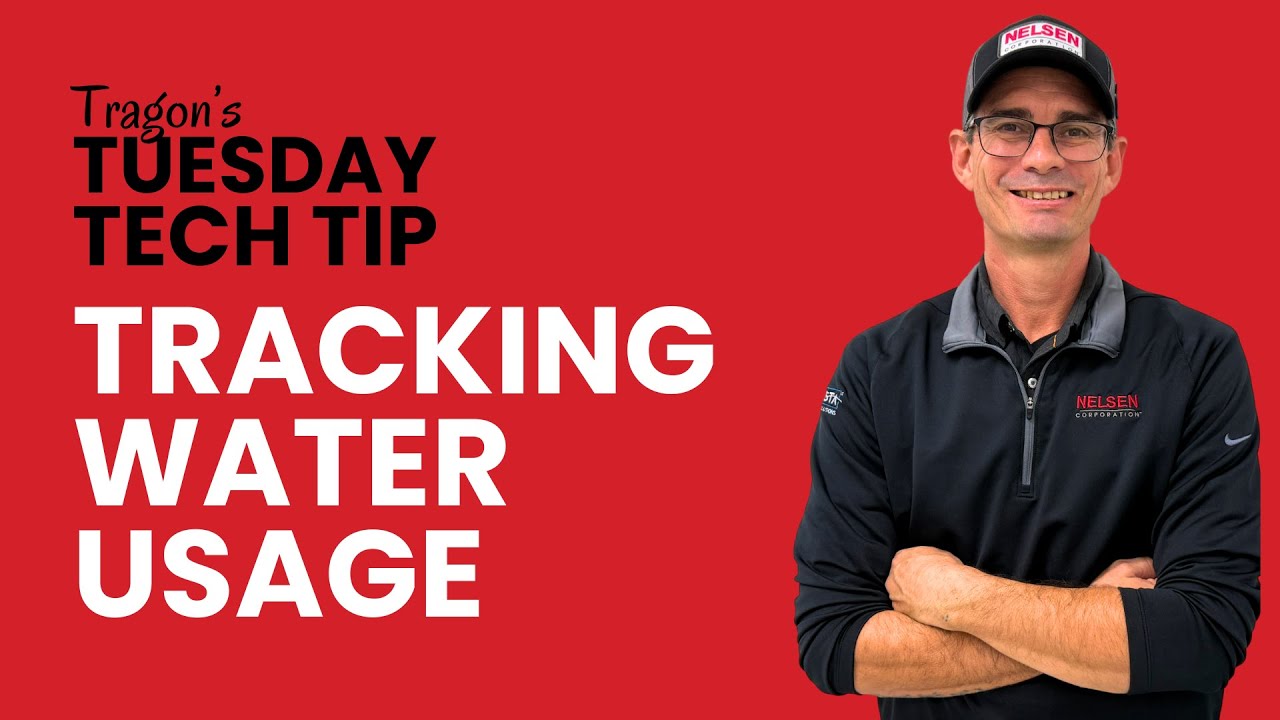 Tragon's Tuesday Tech Tip | Tracking Water Usage | Nelsen Corporation ...