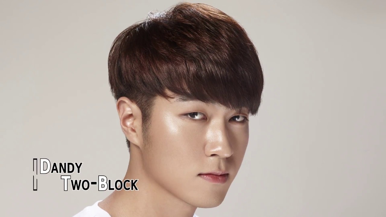 Dandy Two Block_남자 헤어 스타일컷 끝판왕 댄디 투 블럭 - YouTube