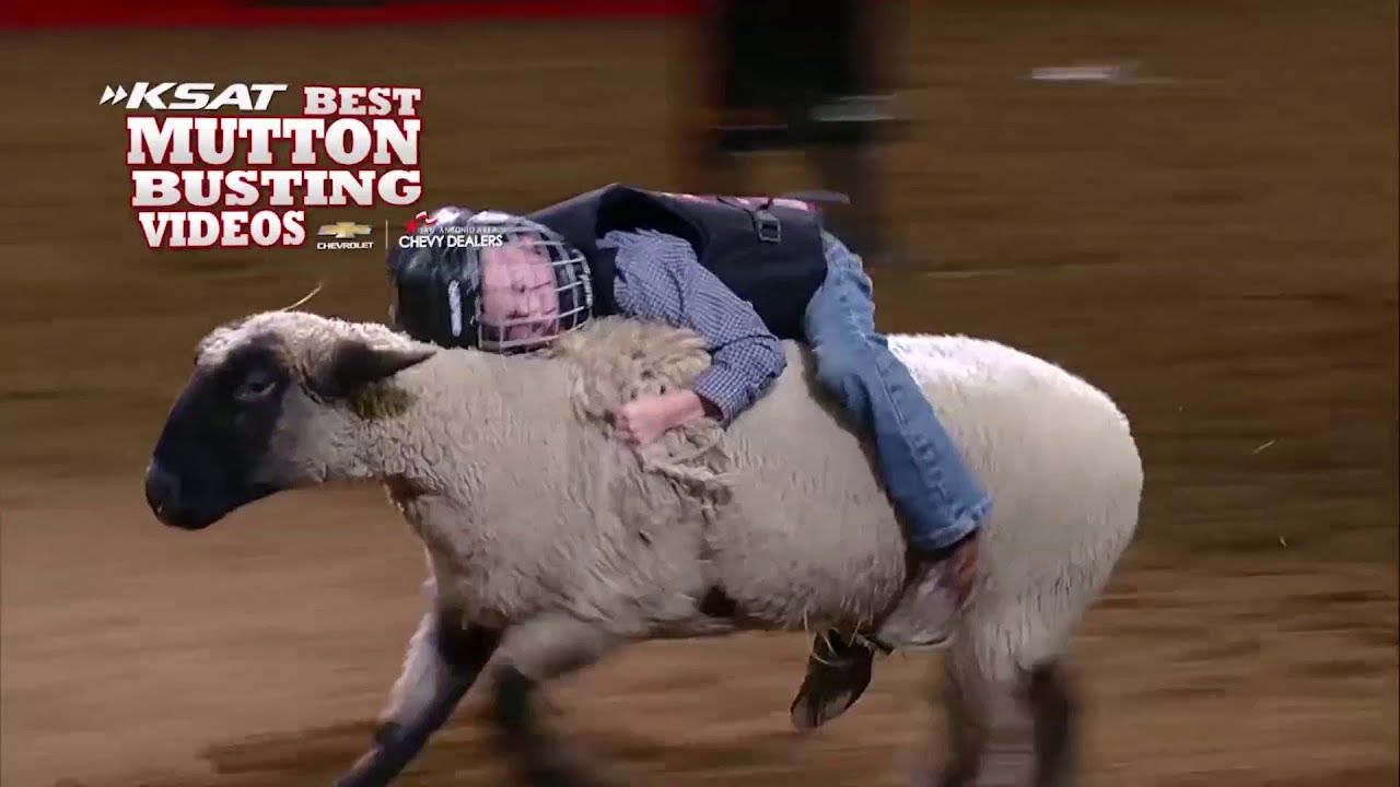 Watch two kids go the distance in Mutton Busting - YouTube
