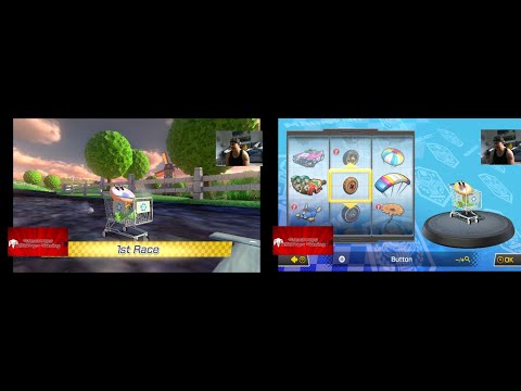 MK8D Shopping Cart & Talking Flower! Nintendo Switch Ryujinx Shell Cup ...