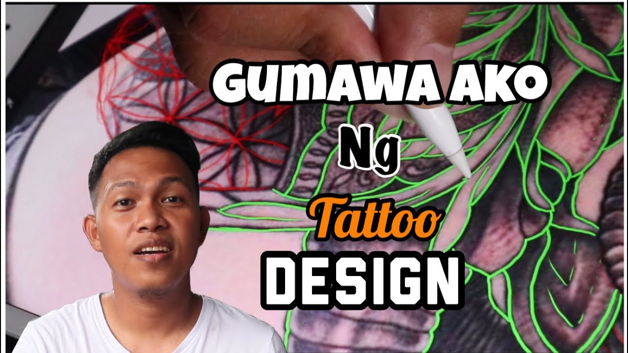 PAANO GUMAWA NG TATTOO DESIGN - YouTube