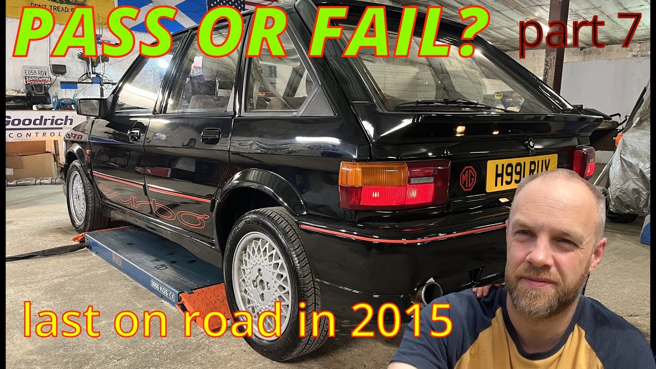 MG MAESTRO TURBO - first MOT since 2014 - will it pass? - YouTube