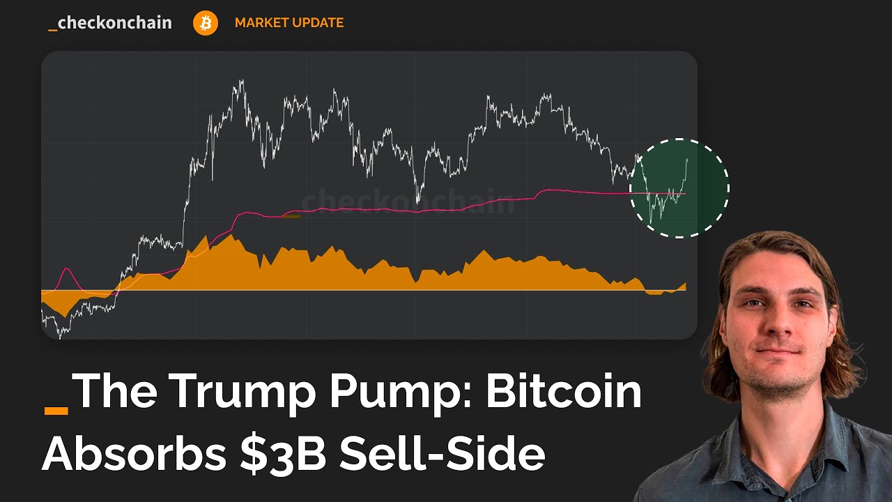 Analyzing the Trump Pump: Bitcoin Calmly Absorbs $3B in Sell-side ...