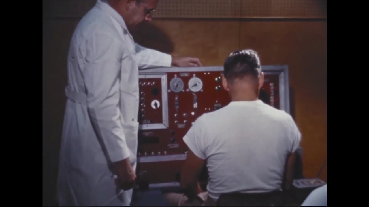 Medical astronauts exams - 1960s Nasa footages ( No sound ) - YouTube