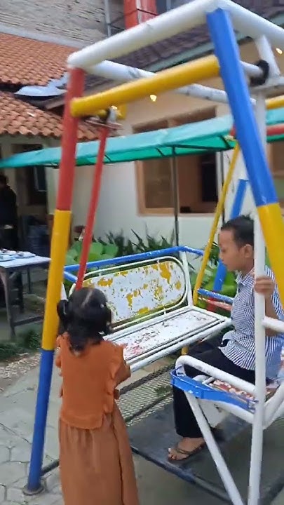 hanging out playing on Kaka Aldi and Dede's salsa swing#shortvideo - YouTube