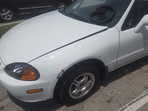 Honda Del Sol 1993-1997 Fender/bumper (Quick Release) updates - YouTube