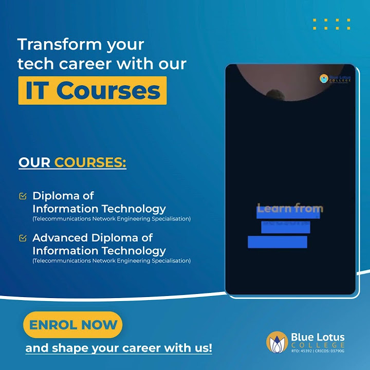 Information Technology Courses at Blue Lotus College #Diploma# ... Information Technology Courses at Blue Lotus College #Diploma# ...