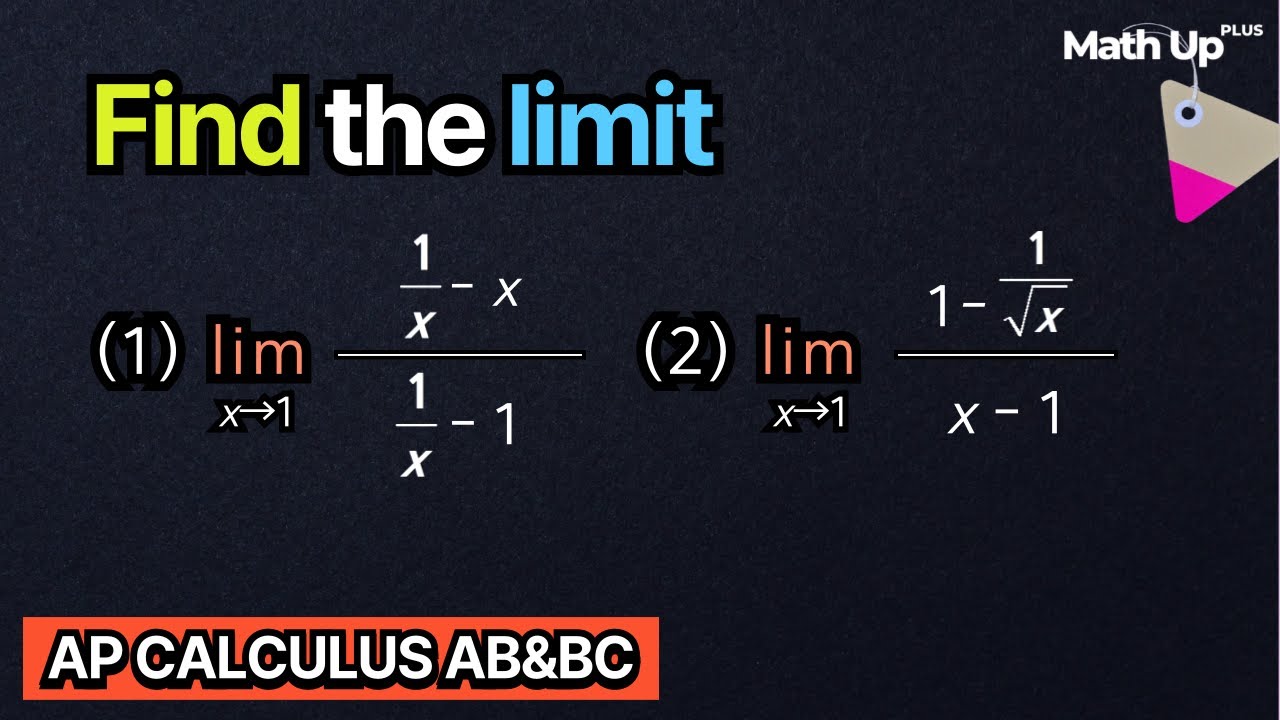 Exploring The Limit In AP Calculus AB #7,9 #apcalculusab #apcalculusbc ...