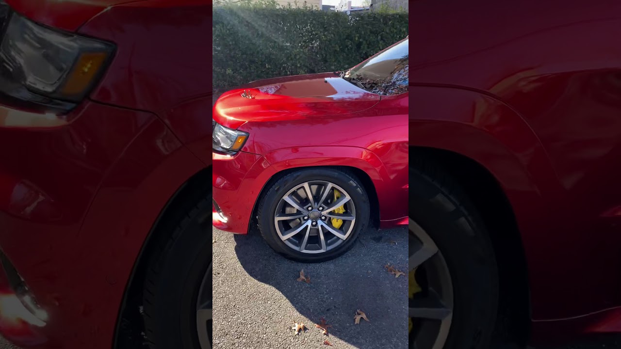 hellcat swapped jeep - YouTube