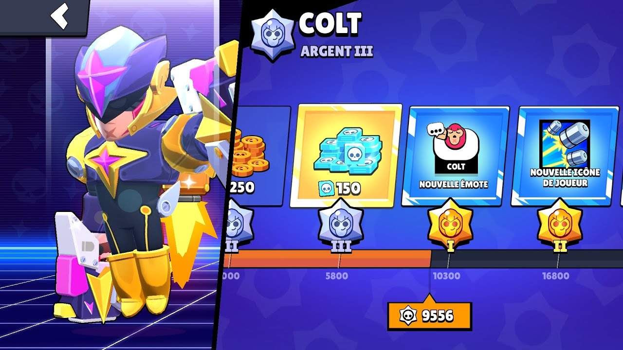 BRAWL STARS - COLT MAÎTRISE OR I (47/92) - YouTube