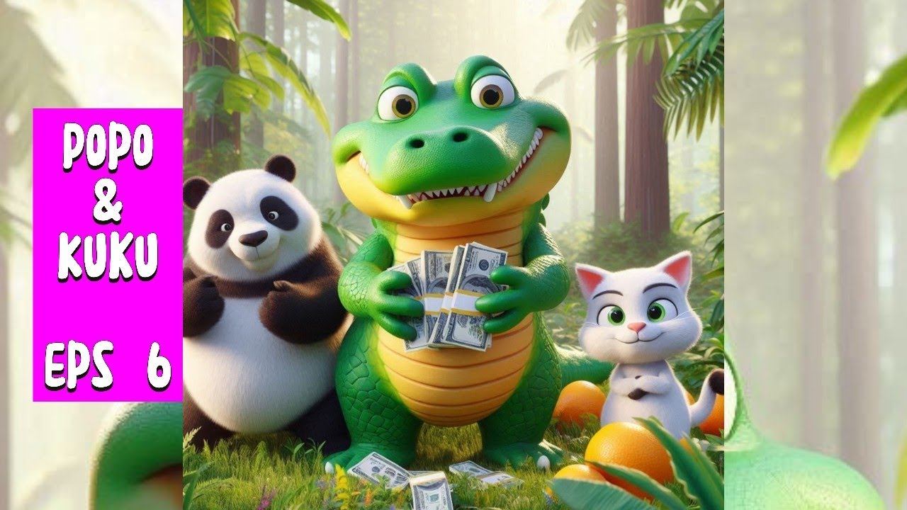 Popo & Kuku - eps 6 : funny animal videos - YouTube