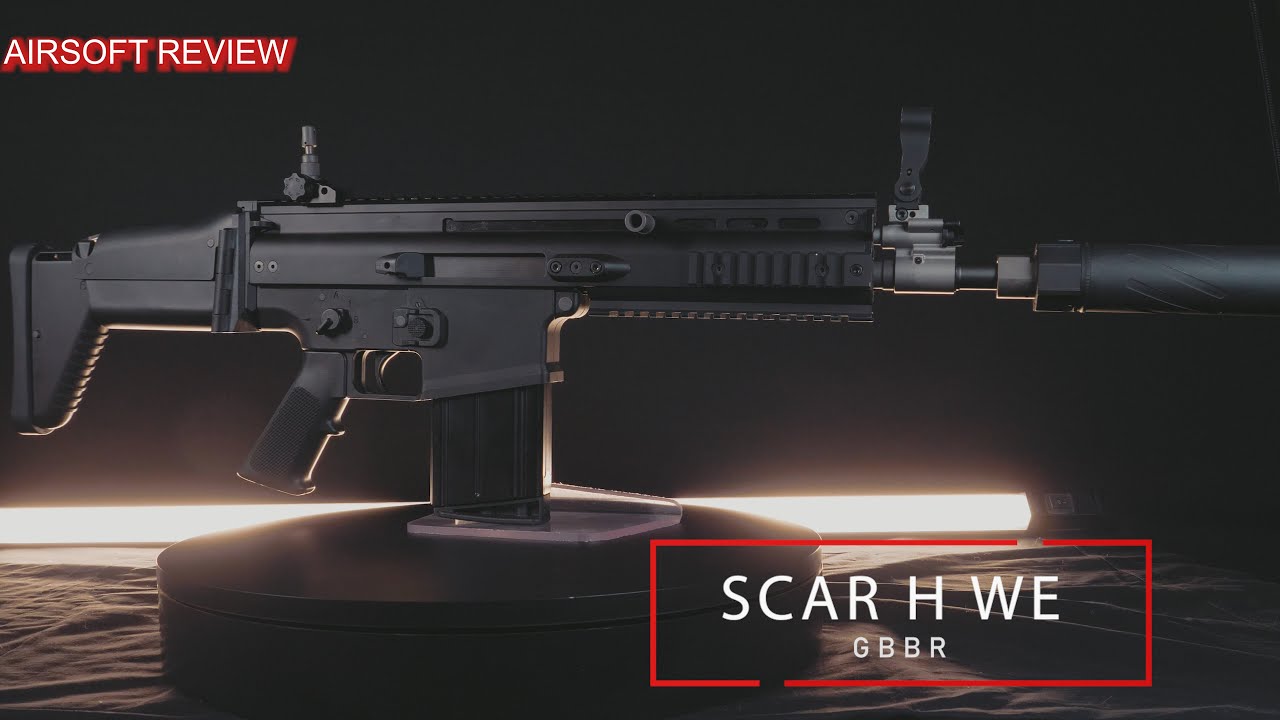 [AIRSOFT] SCAR-H WE GBBR - YouTube