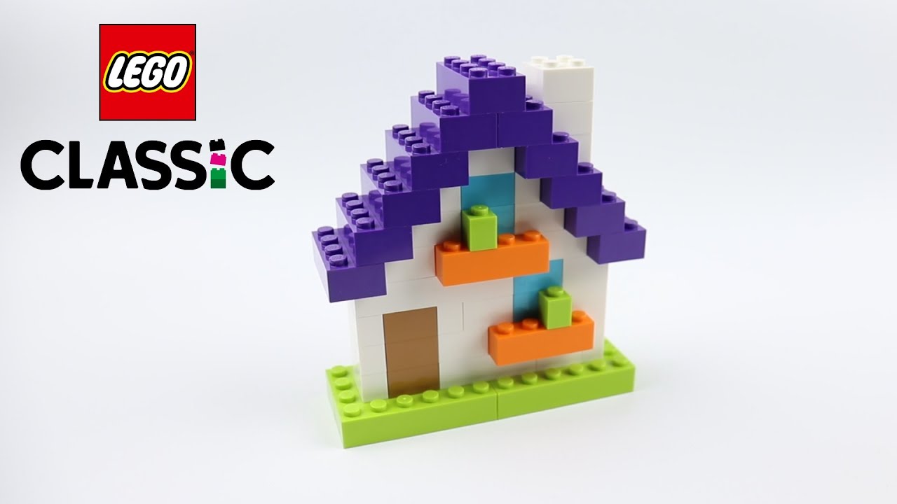 How to Build a Simple House from Lego Classic 11030 | LEGO Ideas for ...