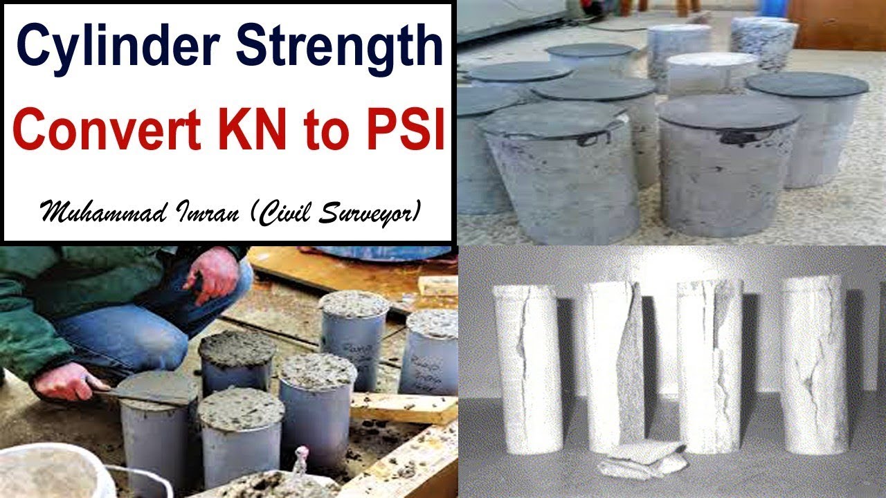 How To Convert KN To PSI In Cylinder Compression Test YouTube