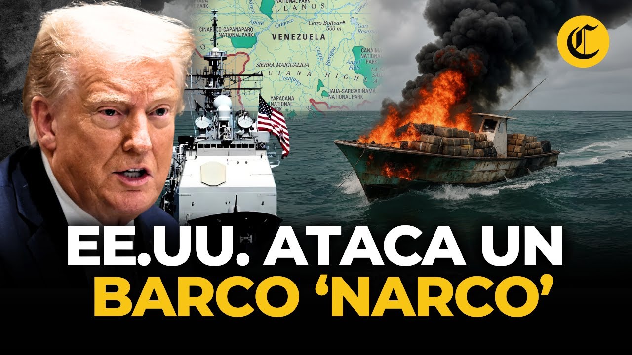 EE.UU. hunde embarcación 'narco' de Venezuela en el mar del Caribe | El ...