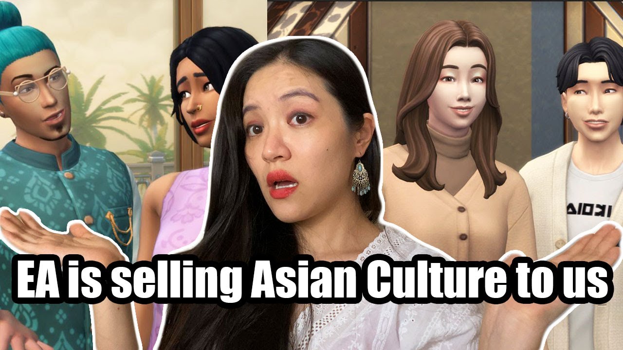 New Kits in the Sims 4 and they are SELLING ASIAN CULTURE to us - YouTube