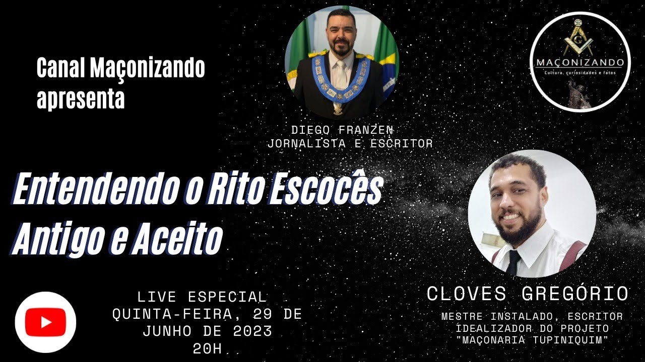 Entendendo o Rito Escocês Antigo e Aceito - Cloves Gregorio - YouTube