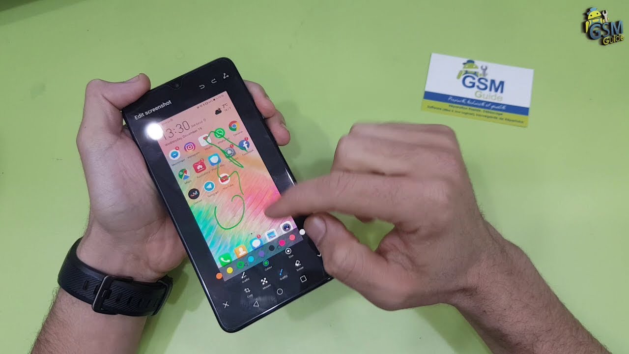 Huawei Mate 20 : How to take a screenshot / capture ? -Gsm Guide - YouTube