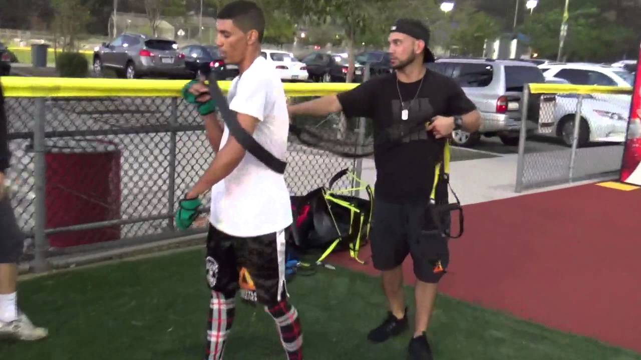 Cuban boxing star Marcos Forestal working with lifestyleathletics ...