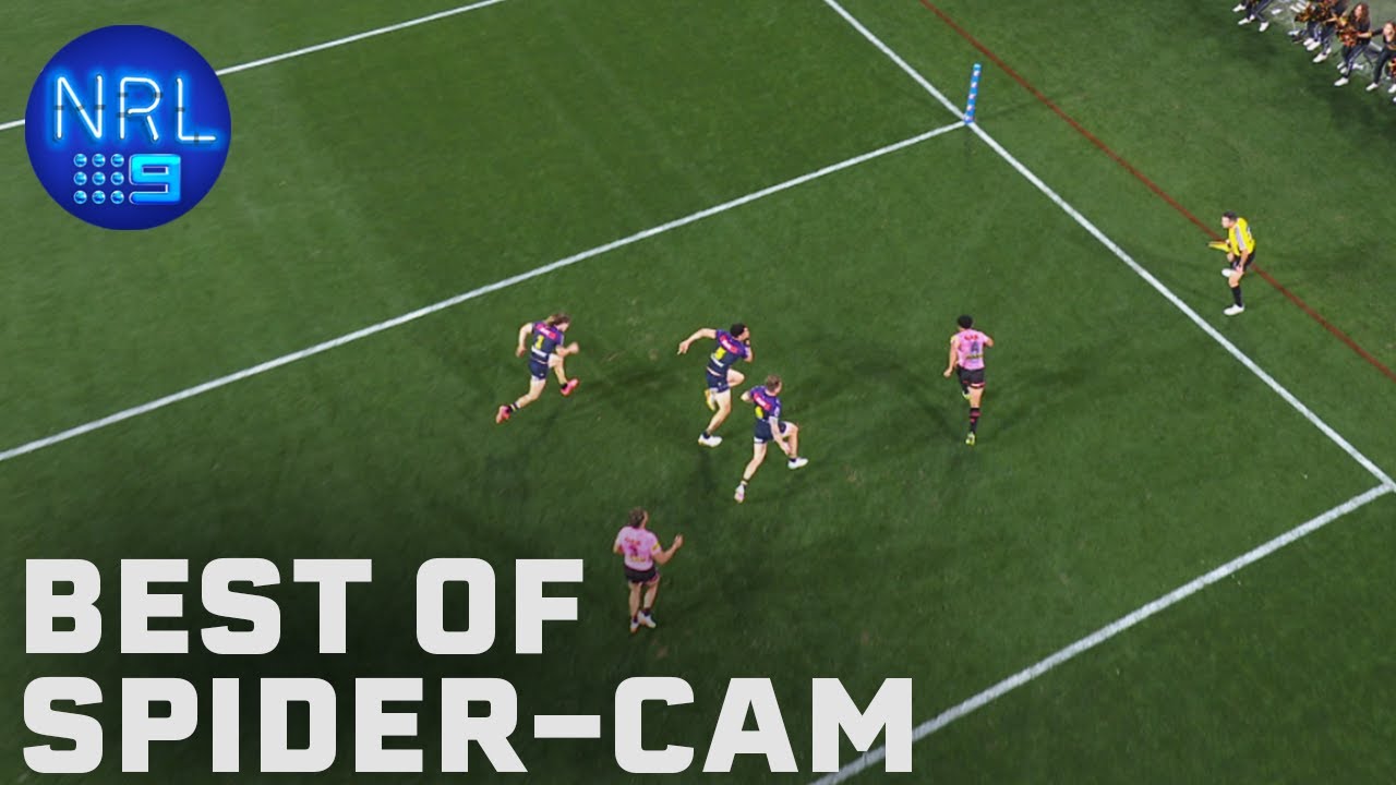 Spider-cam gives new view on biggest Grand Final moments | NRL on Nine ...