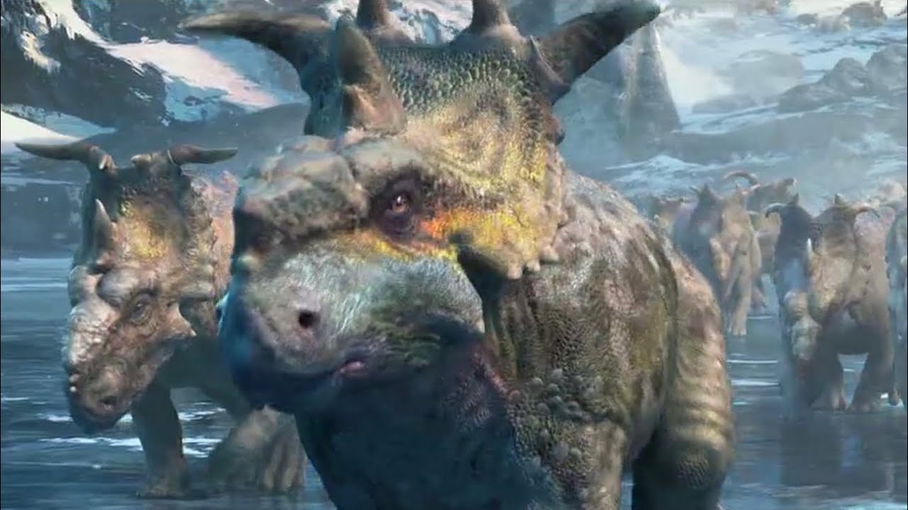 My favorite Sound Effects of the Pachyrhinosaurus from Walking with ...