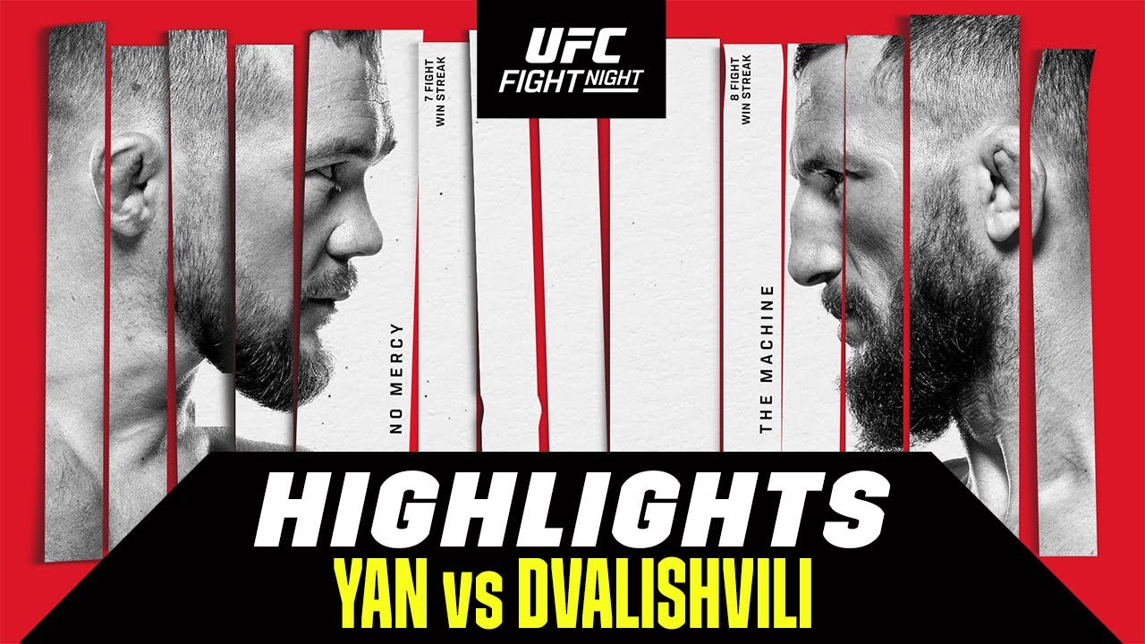 Bodenschlacht im Oktagon: Yan vs. Dvalishvili | UFC Fight Night | DAZN ...