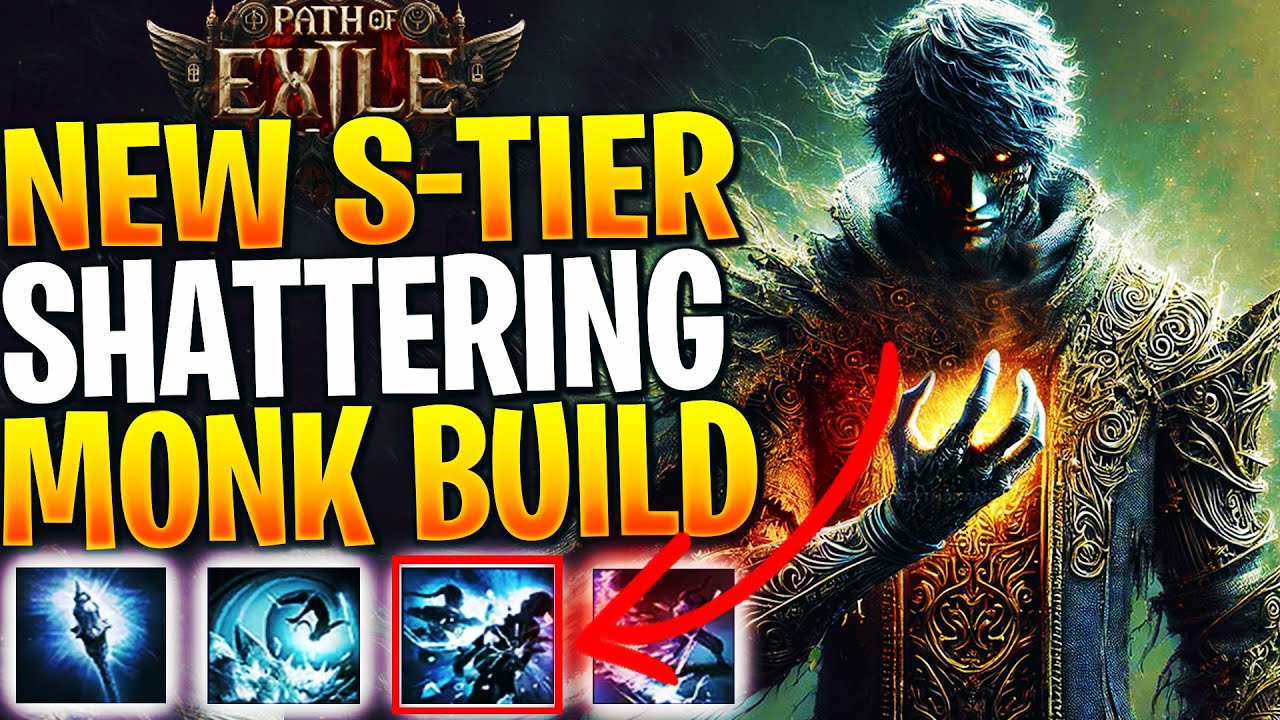SHATTERING PALM MONK BUILD ENDGAME! Path of Exile 2 Monk Build Guide ...