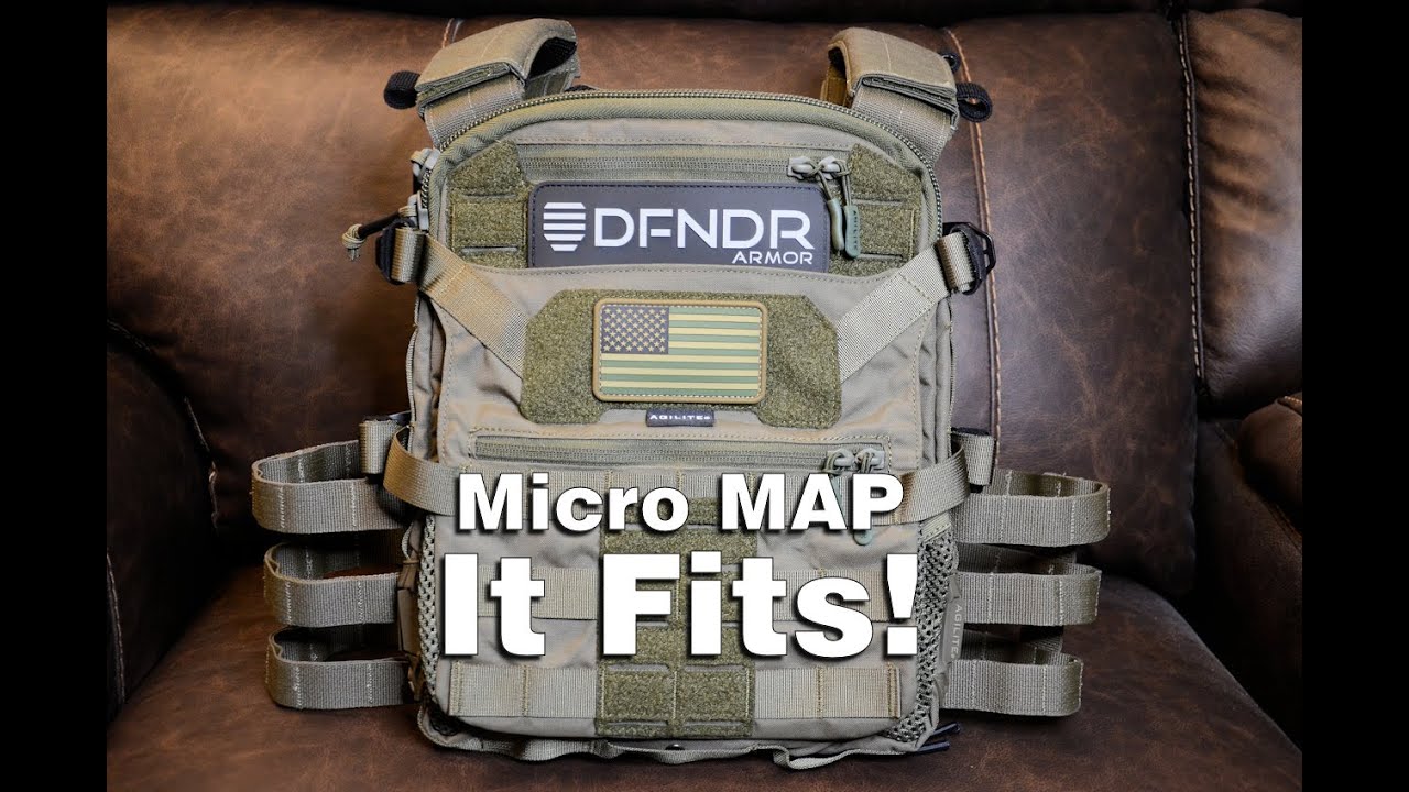 Solution: Agilite Micro MAP Fitting to DFNDR Plate Carrier - YouTube