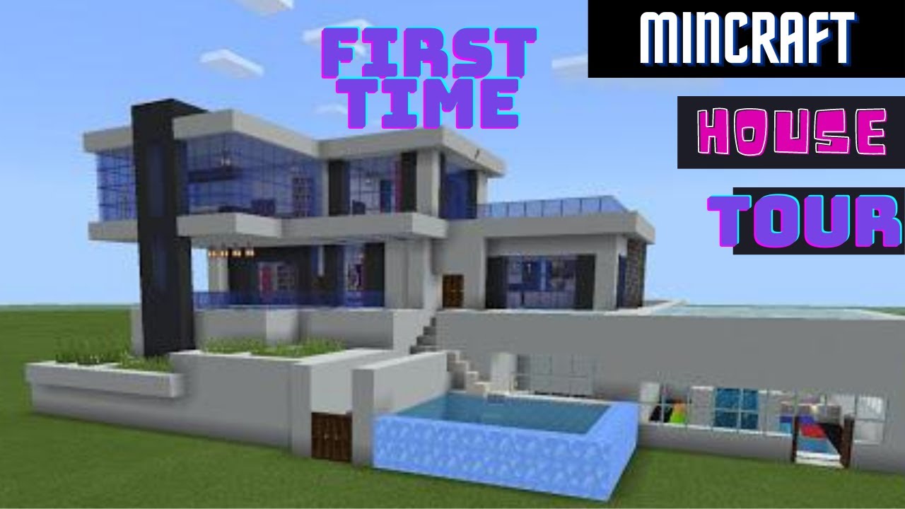 Minecraft House Tour|First Ever Minecraft Video - YouTube