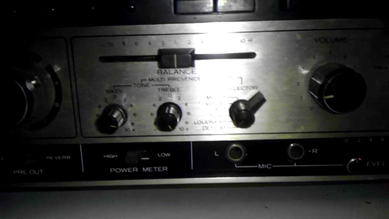 KR-6170 KENWOOD STEREO RECEIVER - YouTube