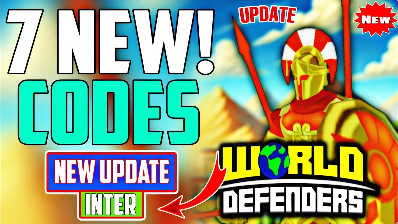ALL *NEW* WORKING CODES FOR WORLD DEFENDERS ROBLOX CODES -WORLD DEFENDERS CODES JANUARY 2025 ...