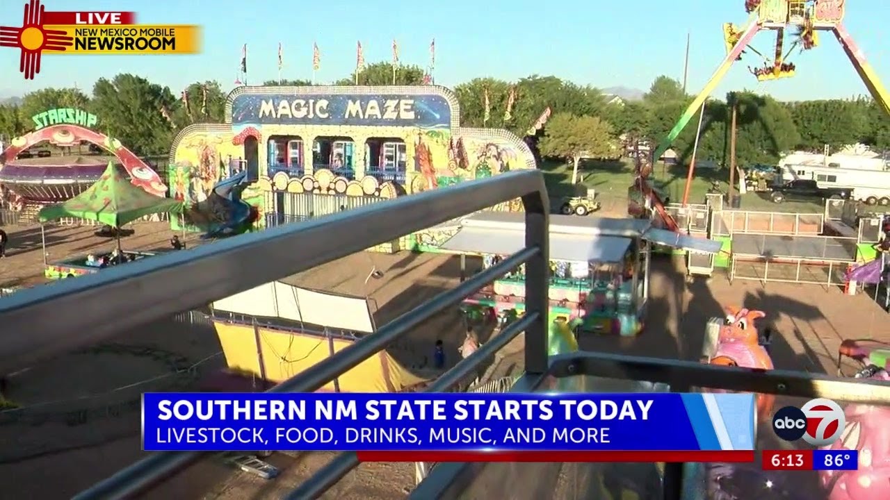 Southern NM Fair begins - YouTube