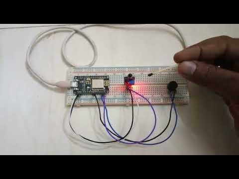 Fire Alarm using NodeMCU ESP8266 WiFi Module | TI Internship Program - YouTube