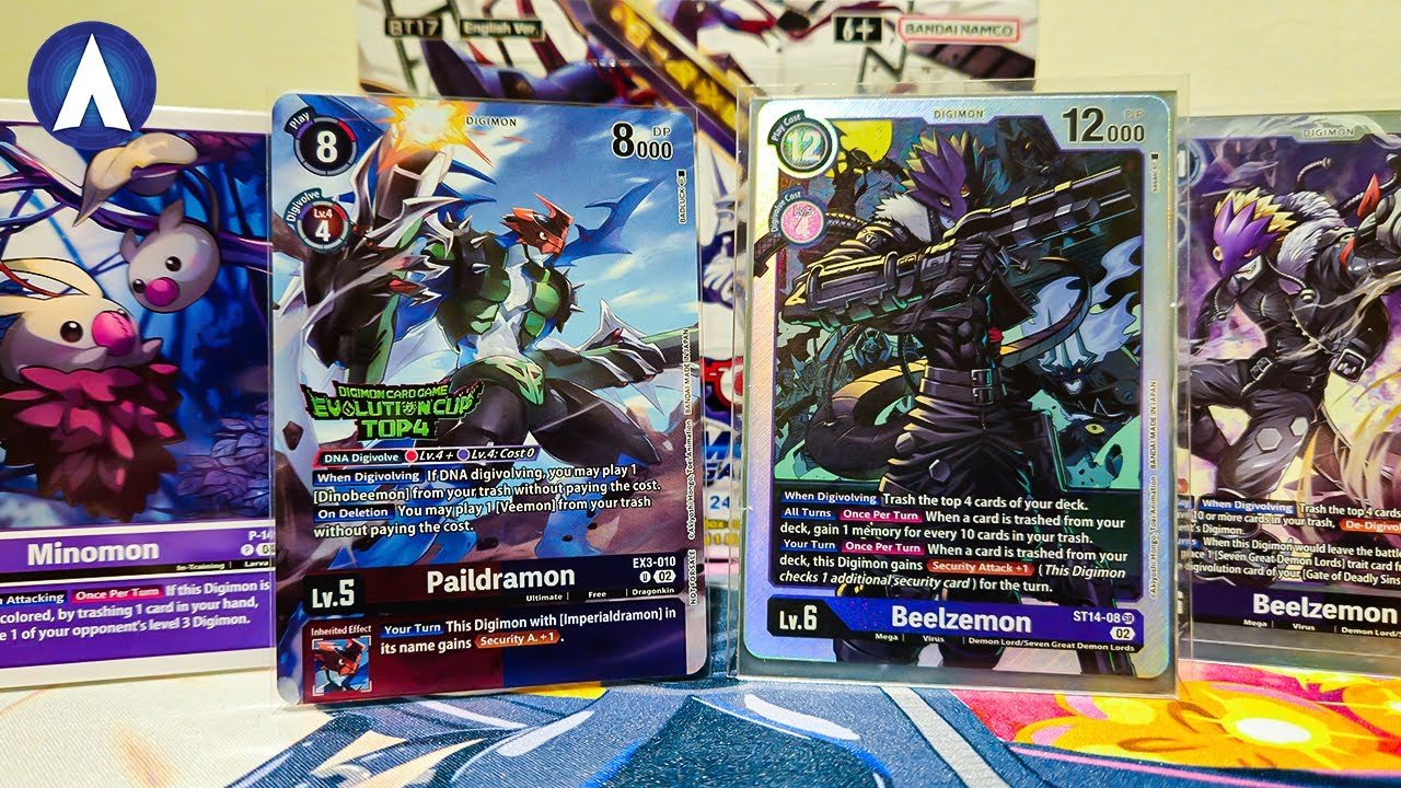 Virus Imperial VS Beelzemon Gameplay Guide | Digimon Card Game BT17 ...