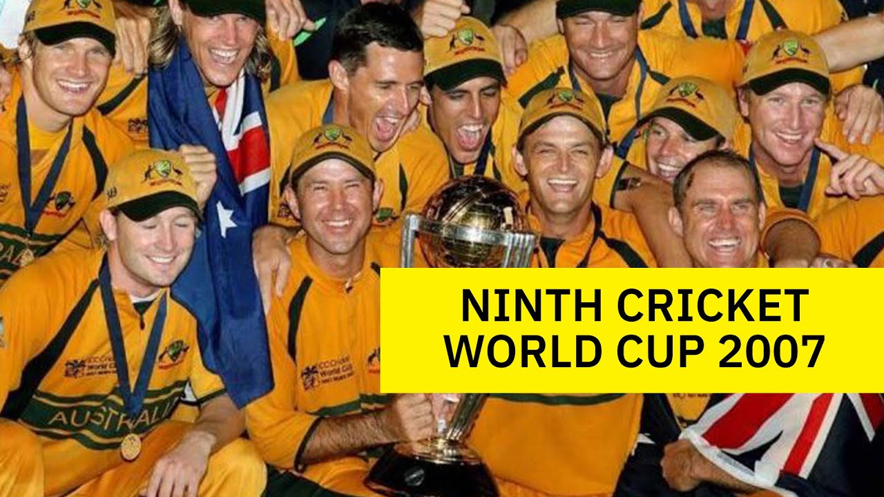 Ninth Cricket World Cup 2007 | Champions: Australia | Records and ...