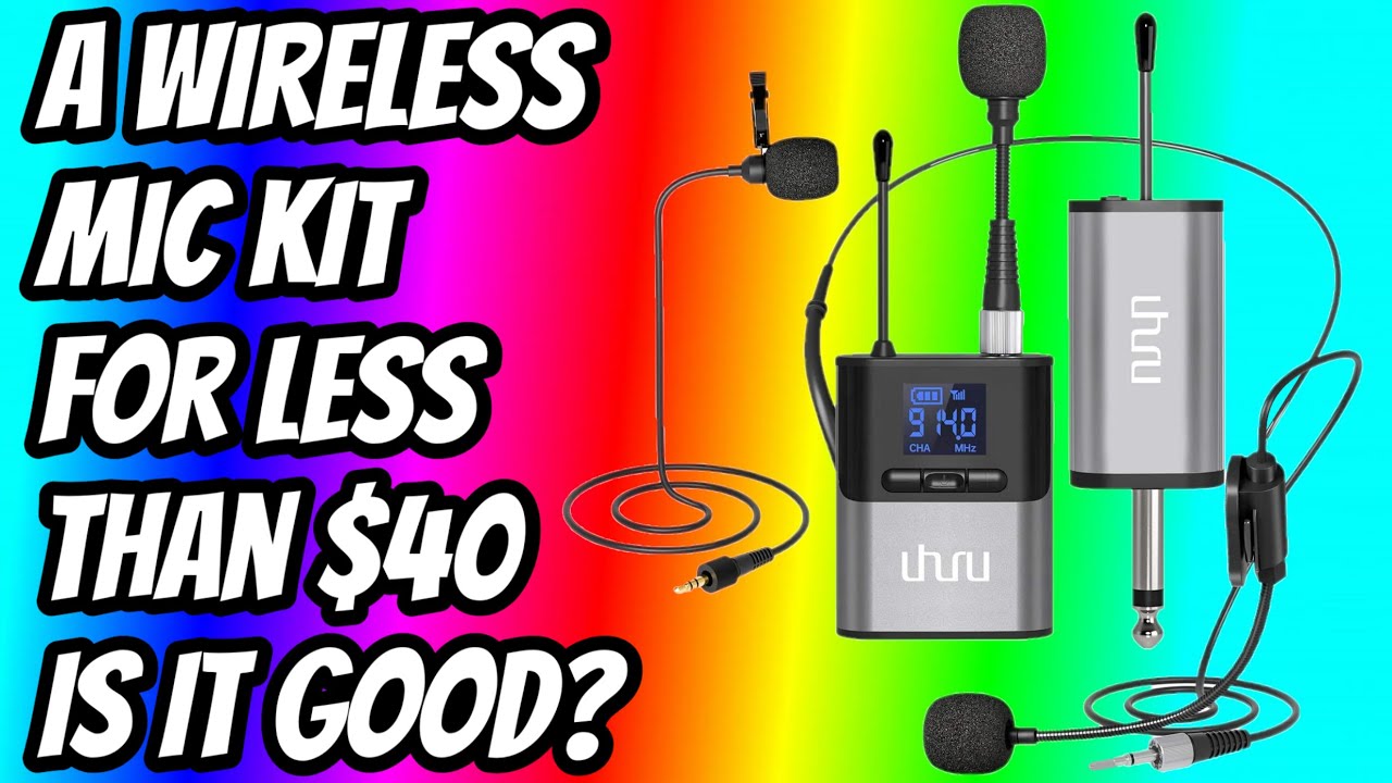 REVIEW: UHURU Wireless Microphone with Lavalier Mic - YouTube