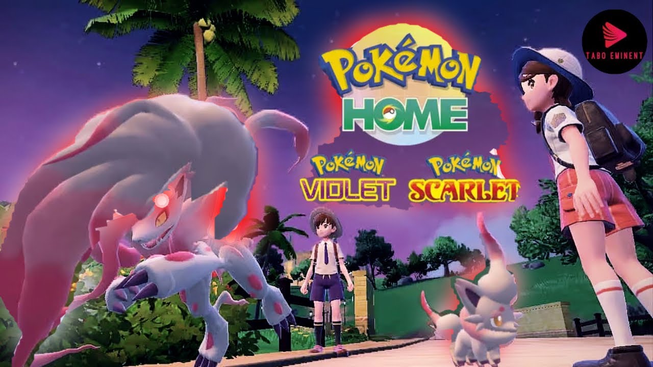 How To Use Pokémon HOME With Scarlet & Violet - YouTube
