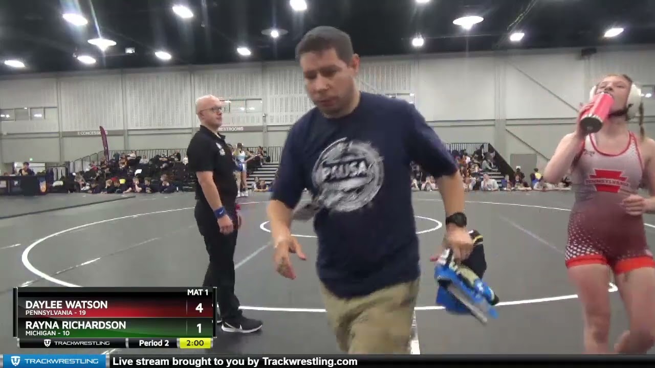 110 Lbs Semis (4 Team) - Daylee Watson, Pennsylvania Vs Rayna ...