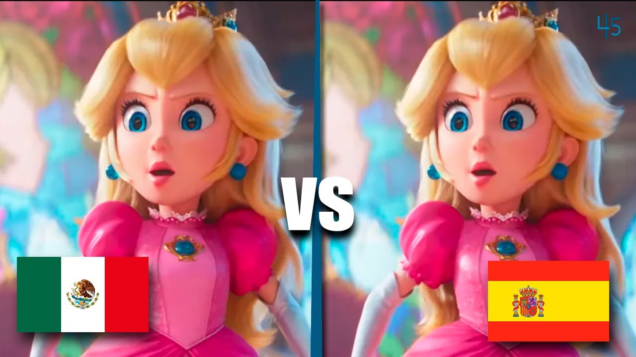 Super Mario Bros La Película en DIFERENTES IDIOMAS - YouTube