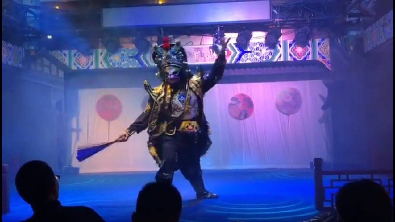[chinese opera]Changing the face (china traditional acrobatics) 川剧变脸 ...
