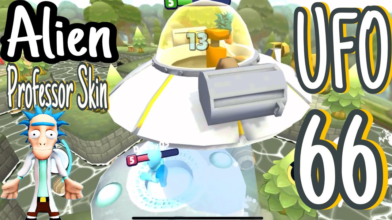 Alien UFO - Professor Skin | Battle gang-fun Ragdoll beasts | All Mode ...