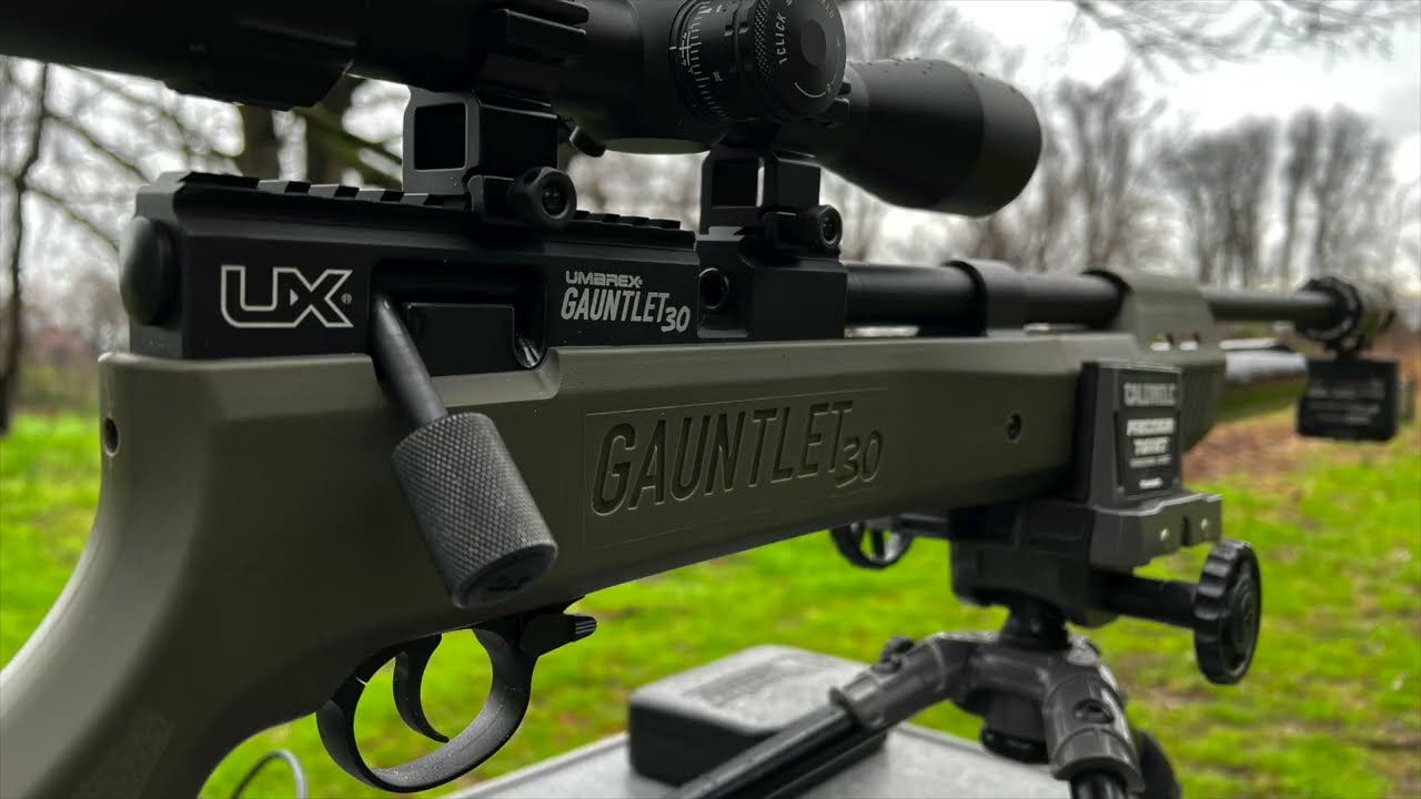 Umarex Gauntlet 2 .30 Caliber Air Rifle || Shooter1721 Review - YouTube