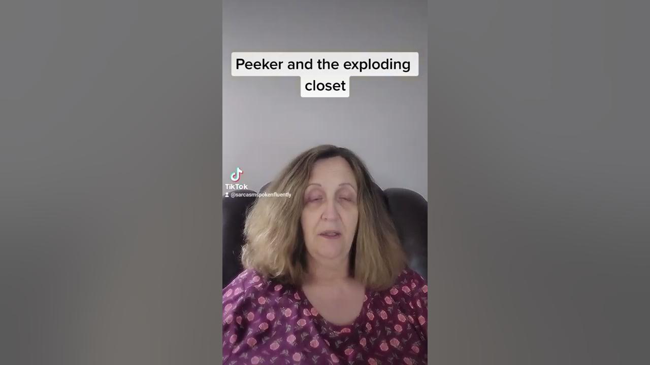 Peeker and the exploding closet - YouTube