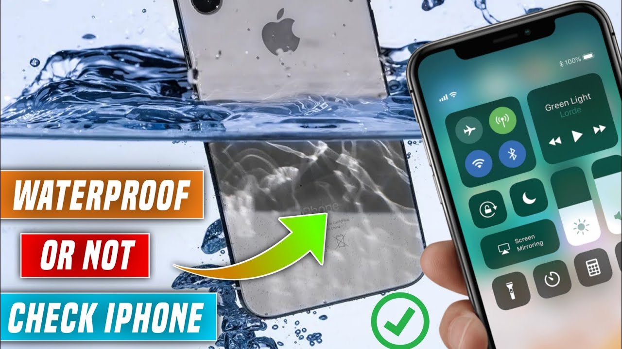 How To Check iPhone Waterproof Or Not | Which iPhone is Waterproof ...