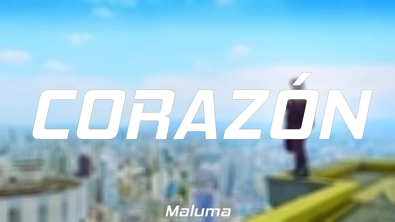 Corazón - Maluma (Lyrics) - YouTube