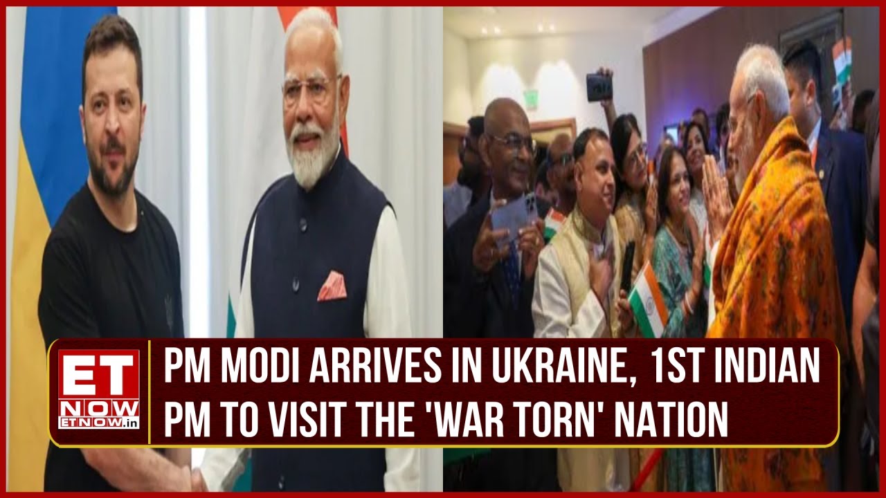 Prime Minister Narendra Modi Arrives In Kyiv, Ukraine | First Indian PM ...